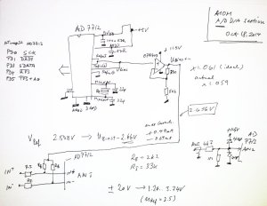 AIOM: updated schematics, differential input bias, high-impedance input protection and amplifier ...