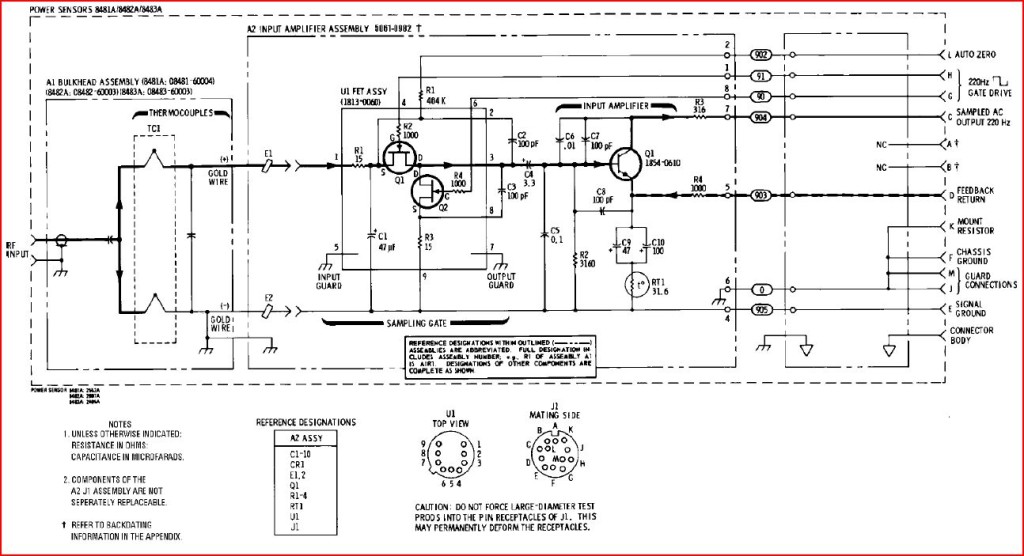HP 8481A Power Sensor: why are they all blown? | SimonsDialogs