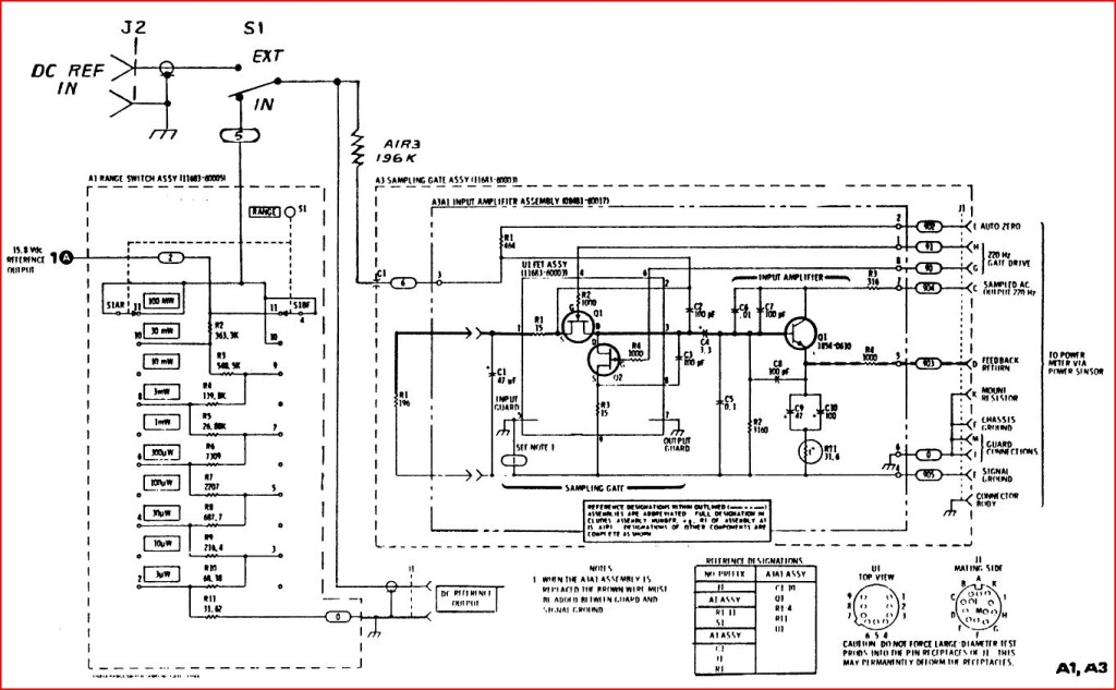 HP 11683A Range Calibrator: no power meter calibration without it ...